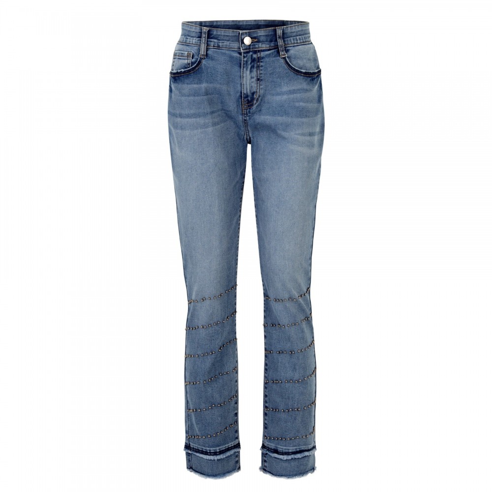 Walking Stripe Jeans INDEX - Peonies of Martinborough